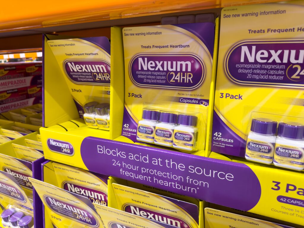 Nexium Stomach Cancer Results